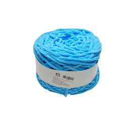 Vunena pređa od chenille-pliša 165g – Baby plava, plišana pređa za pletenje